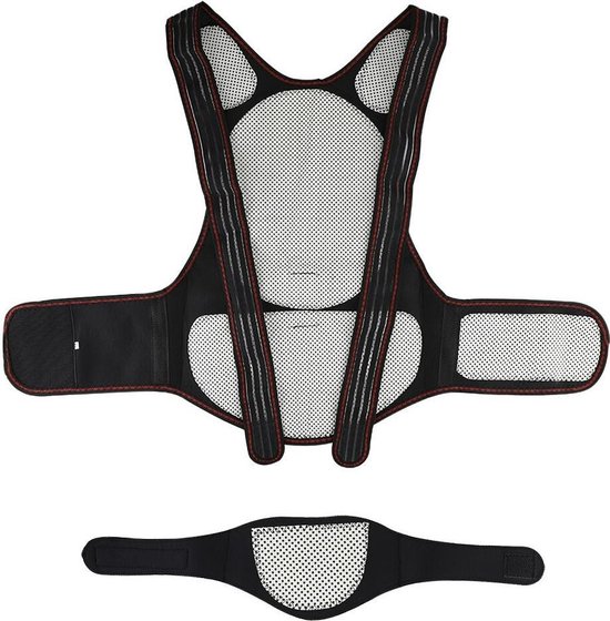 Ariko Orthopedisch XXL Toermalijn Infrarood Massage Zelfwarmend - Magneet - Rugpijn -... | bol