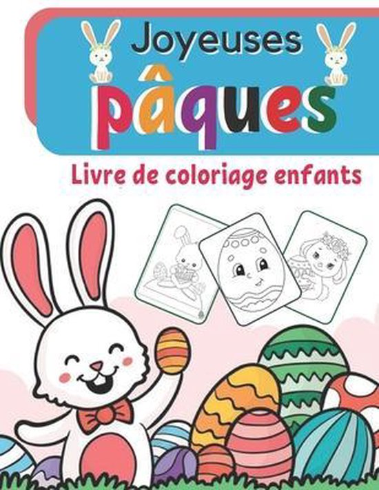 Joyeuses Paques Livre de coloriage enfants, Imane Bera Coloriage ...