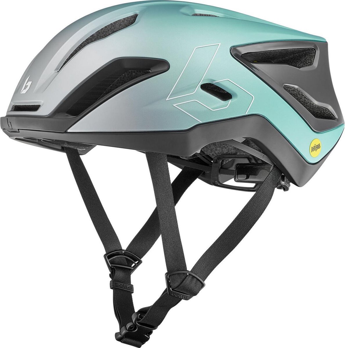 Bollé Fietshelm Exo Mips Groen/grijs Unisex Maat 55-59 | bol