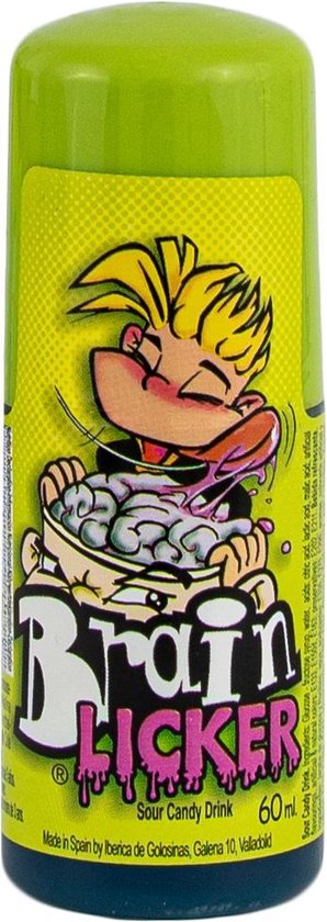 Freekee Brain Licker Blue (12 Stuks) - Snoep - Sour | bol.com