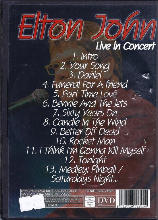 Live In Concert (Dvd) | Dvd's | bol