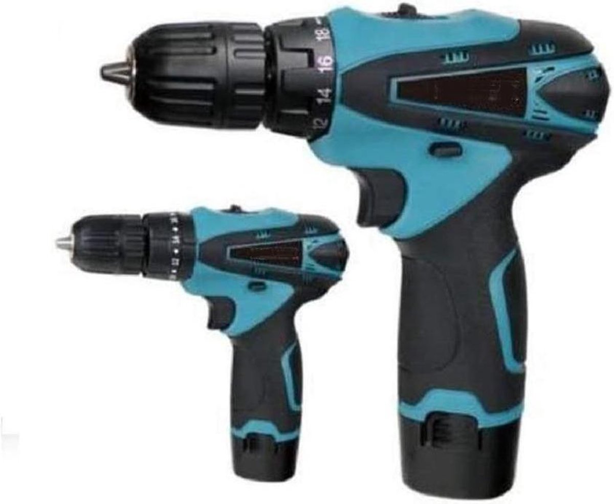 Deutsche Stahl Accuboormachine en Accu Schroefboormachine Set ...
