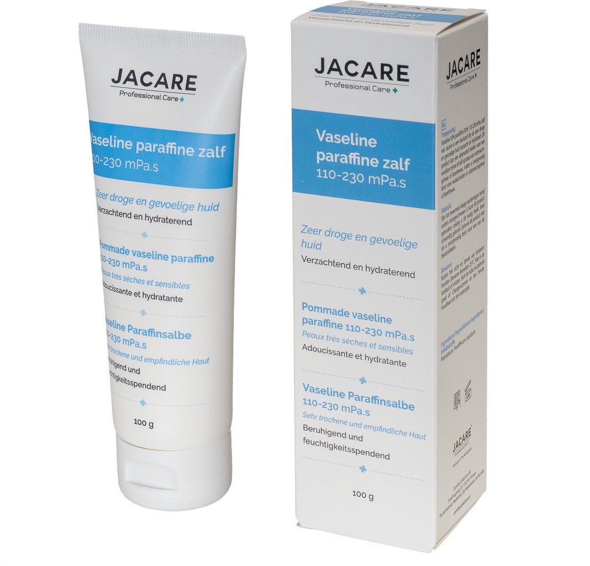 Jacare Vaseline Paraffine Zalf 110/230 mPa.s 100 gr | bol.com