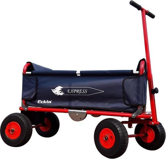 Eckla Express - Opvouwbare bolderkar blauw - Anti-lek | bol