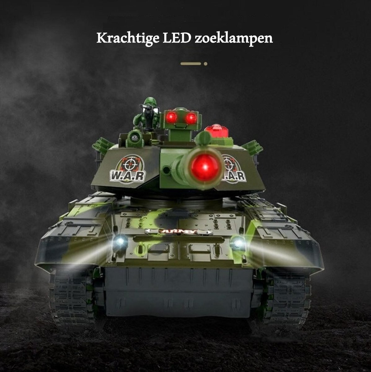 Ariko XXL RC Speelgoed Tank - Op Afstand bestuurbare Radiografische ...