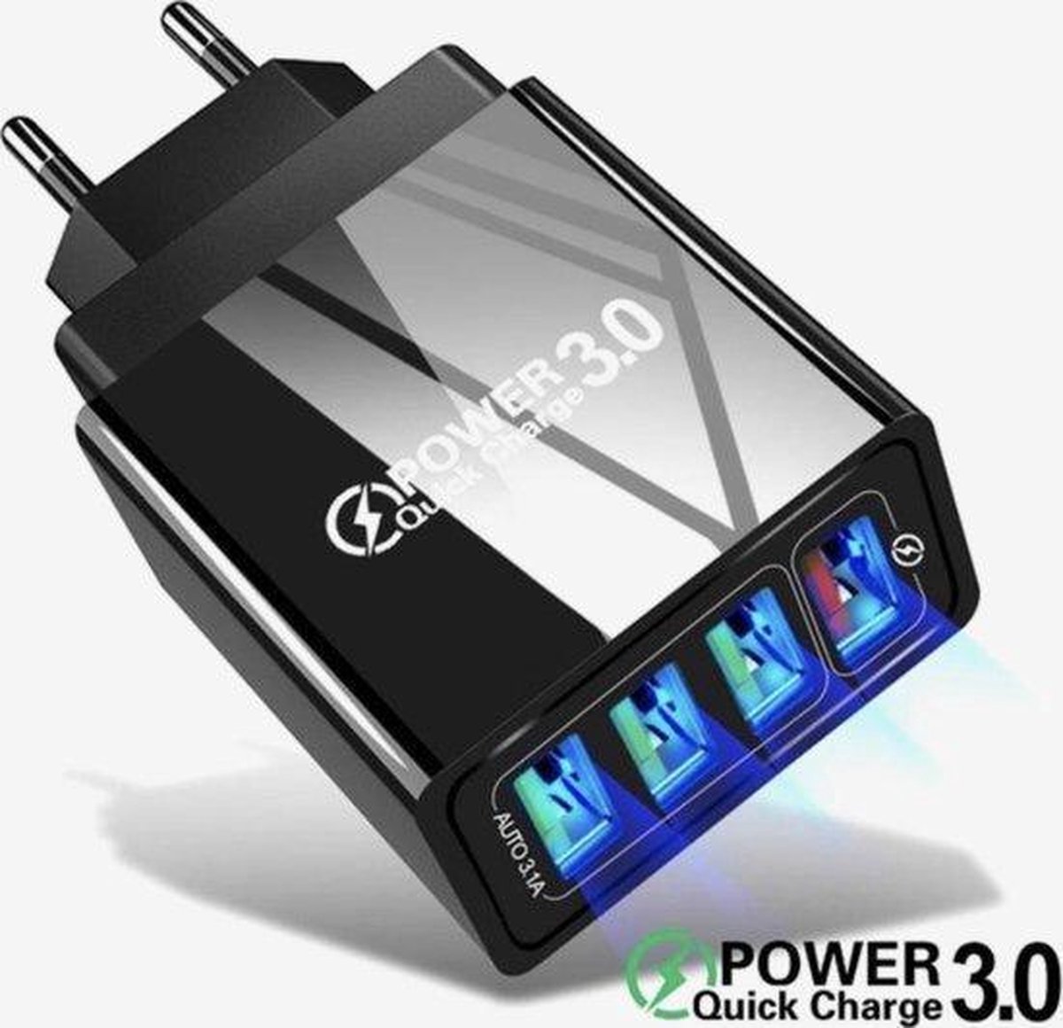 USB snel lader/Quick Charger 3.0 - USB stekker - USB Lader - Oplader ...