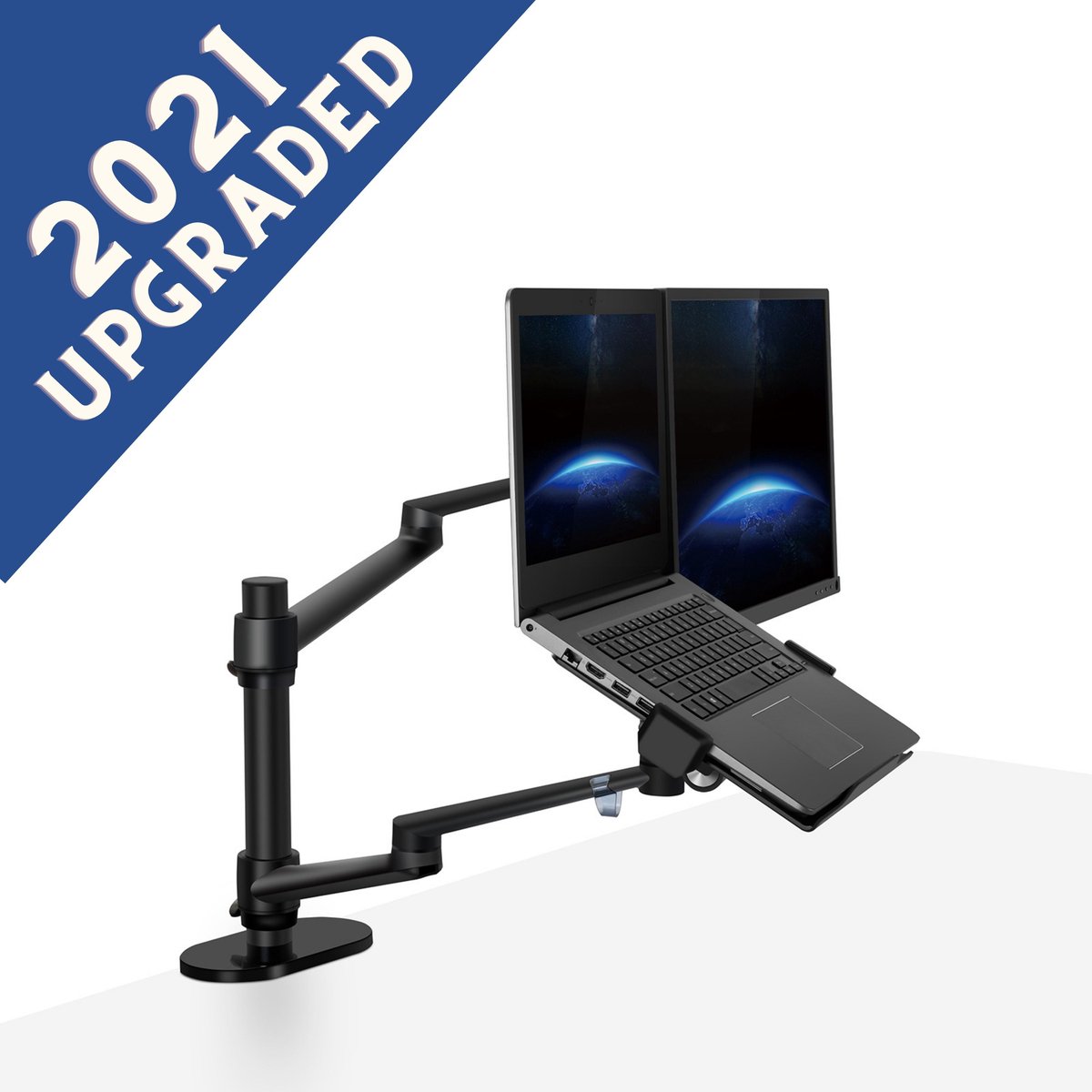 bol.com | W&Z Monitor arm voor laptop scherm – Monitor beugel geschikt ...