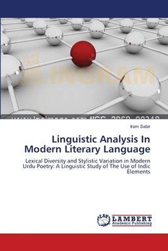 Linguistic Analysis In Modern Literary Language | 9783659389474 | Iram ...