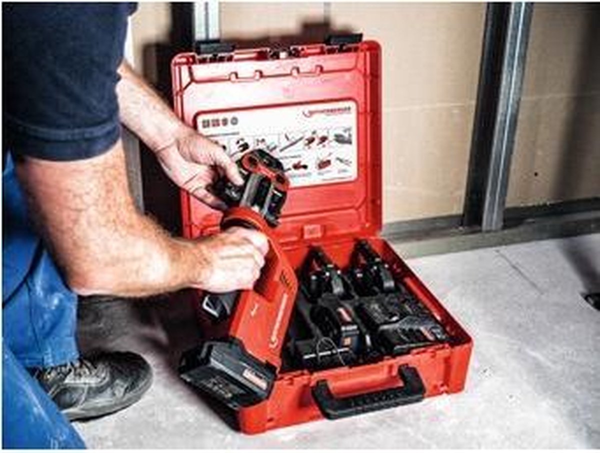 Rothenberger Romax Compact TT persmachineset M in koffer m. lader 1x ...