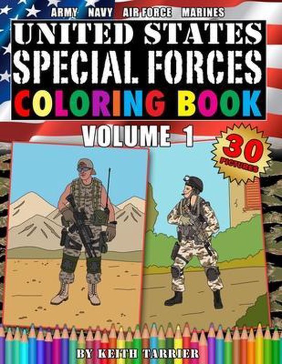 Coloring Books for Kids- United States Special Forces Coloring Book ...