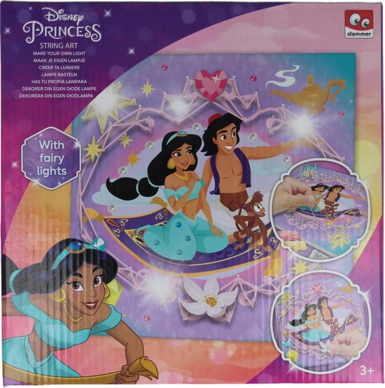 Disney Princess String Art Make Your Onw Light Yasmine | bol