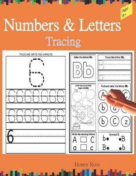 Numbers & Letters Tracing, Honey Ross | 9798650118121 | Boeken | bol.com