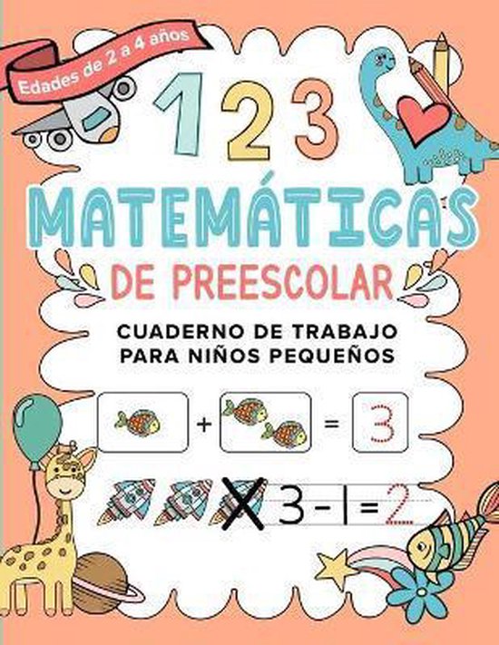 Matematicas de Preescolar Cuaderno de Trabajo para Ninos Pequenos ...