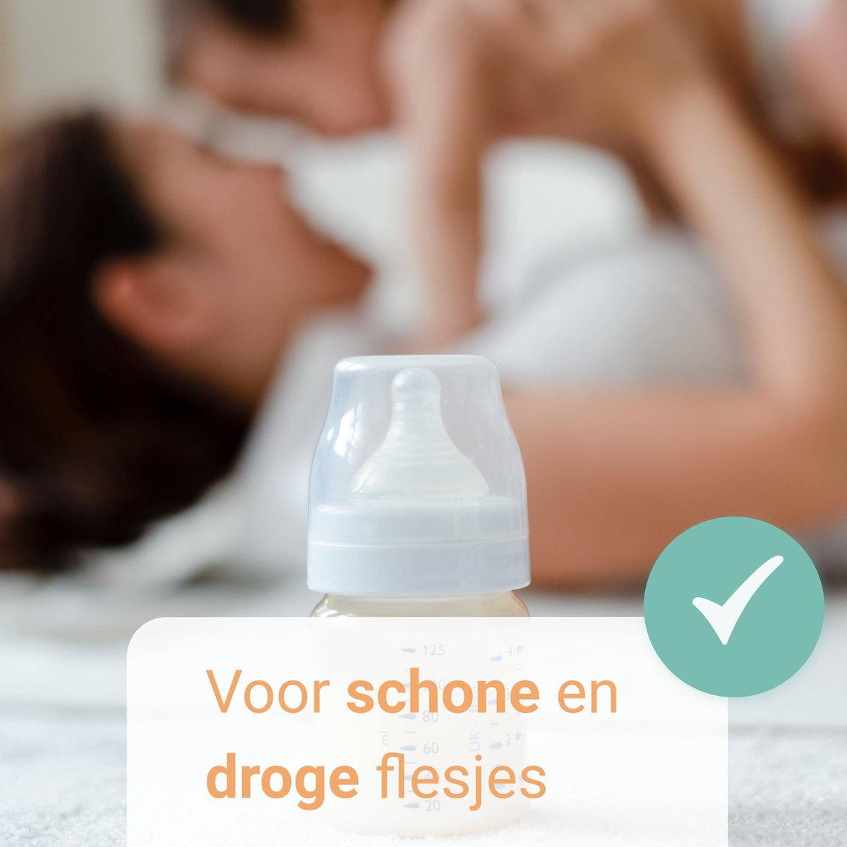 Stirit Babyfles Droogrek - Flessenrek voor Babyflessen - Afdruiprek ...