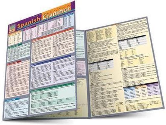 Quick Study Spanish Grammar | bol.com