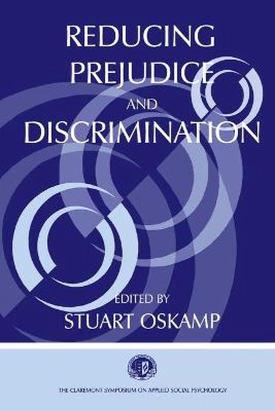 Reducing Prejudice And Discrimination | 9780805834826 | Claremont ...