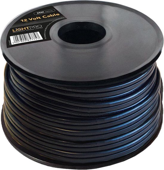 Lightpro - 12 Volt kabel AWG14 - 100 m | bol