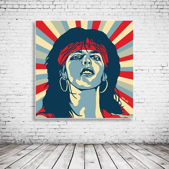 Pop Art Nena Poster - 90 x 90 cm Fotopapier Mat 180 gr - Popart ...