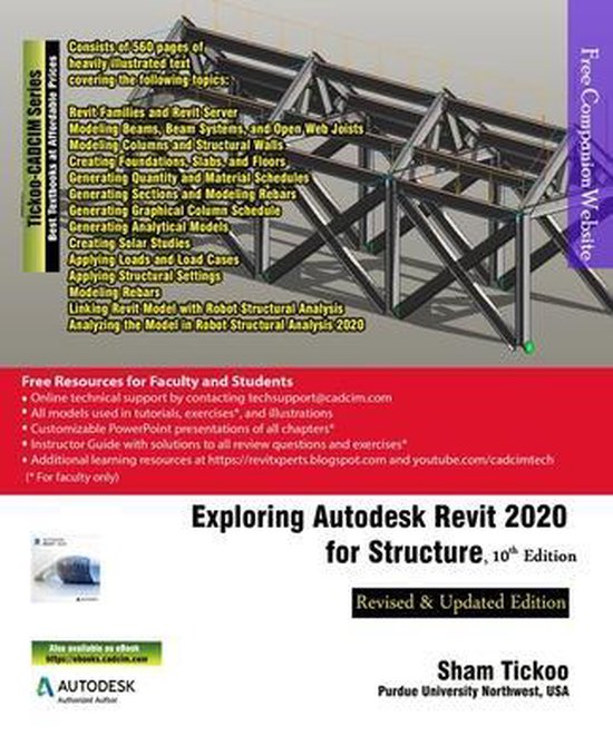 Exploring Autodesk Revit 2020 for Structure, 10th Edition | 9781640570610 | Cadcim... | bol
