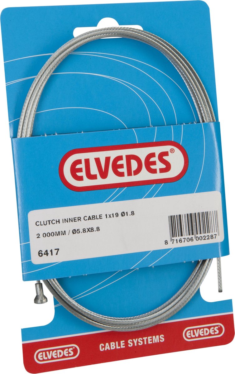 Rem koppeling binnenkabel peer motor 6417 | bol.com