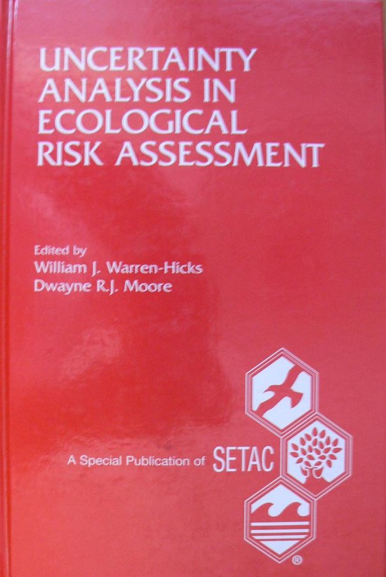 Uncertainty Analysis in Ecological Risk Assessment | 9781880611241 | Boeken | bol.com