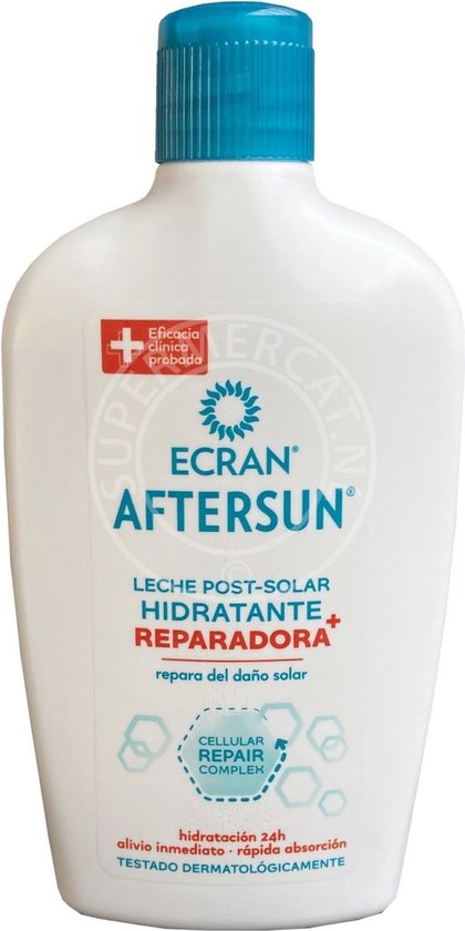 Ecran Aftersun 400 ml met GRATIS Ecran Sun Zonnebrandcrème Factor 30 ...