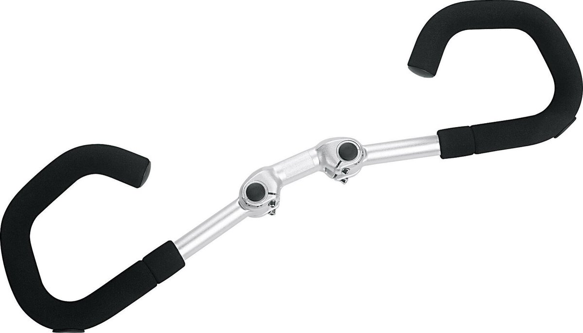Humpert Ergotec Multigrip/vlinderstuur AHS Premium Verstelbaar Zilver ...