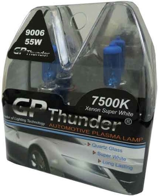 GP Thunder HB4 / 9006 Cool White 7500k Xenon Look | bol
