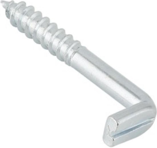 schroefduim gleuf verzinkt 40mm 6 stuks | bol