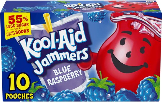 Kool Aid Jammers Blue Raspberry 10 Pack 5703