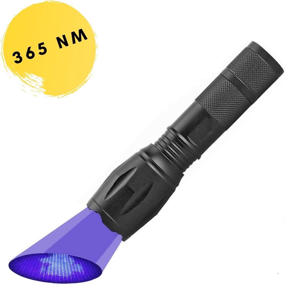 UV Zaklamp - 365nm - Ultraviolet Licht - UV Lamp LED Blacklight | bol.com