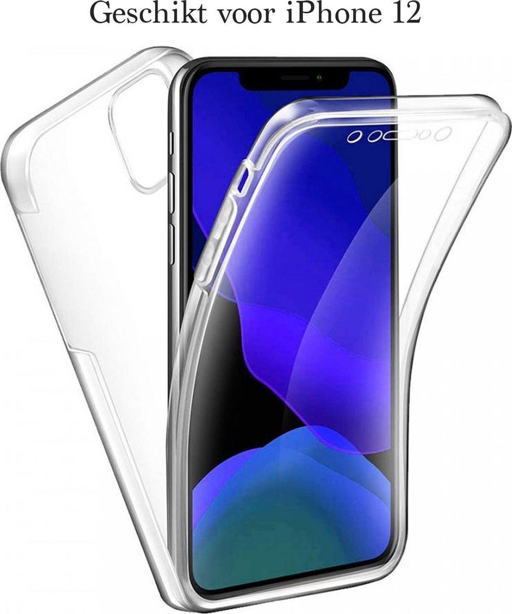 iPhone 12 Hoesje 360 en Screenprotector in 1 - iPhone 12 Pro Case 360 ...
