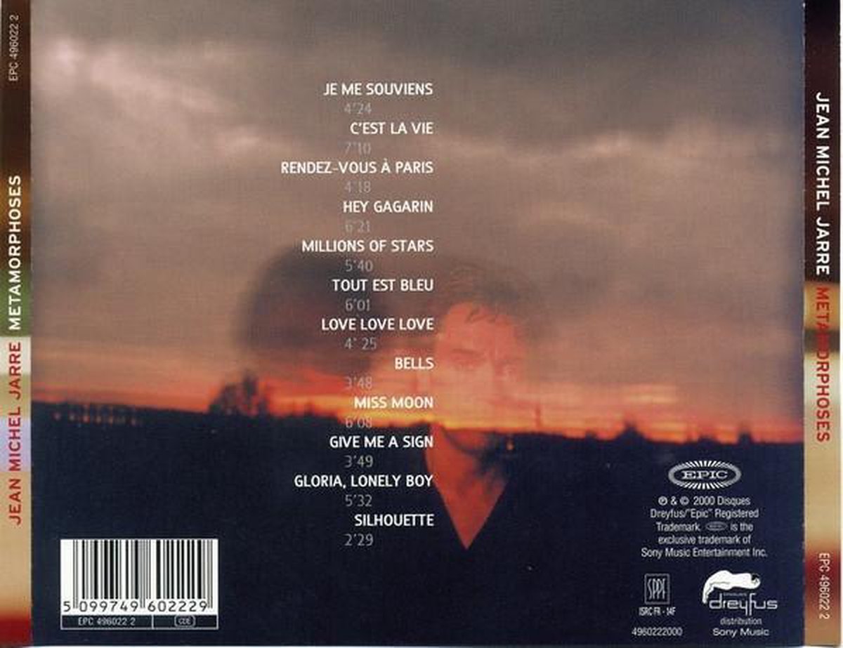 Metamorphoses, Jean Michel Jarre | CD (album) | Muziek | bol