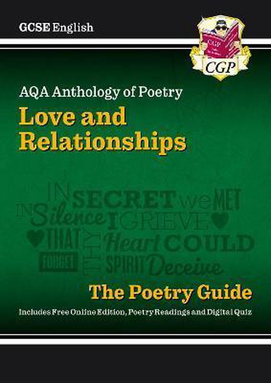 New GCSE English AQA Poetry Guide - Love & Relationships Anthology inc ...