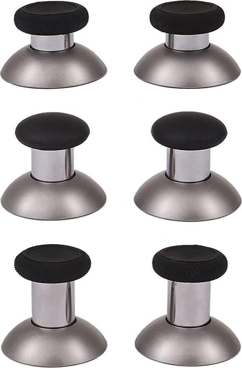 MMOBIEL 8 in 1 Magnetische Metalen Thumbsticks Analog Joysticks Zwart ...