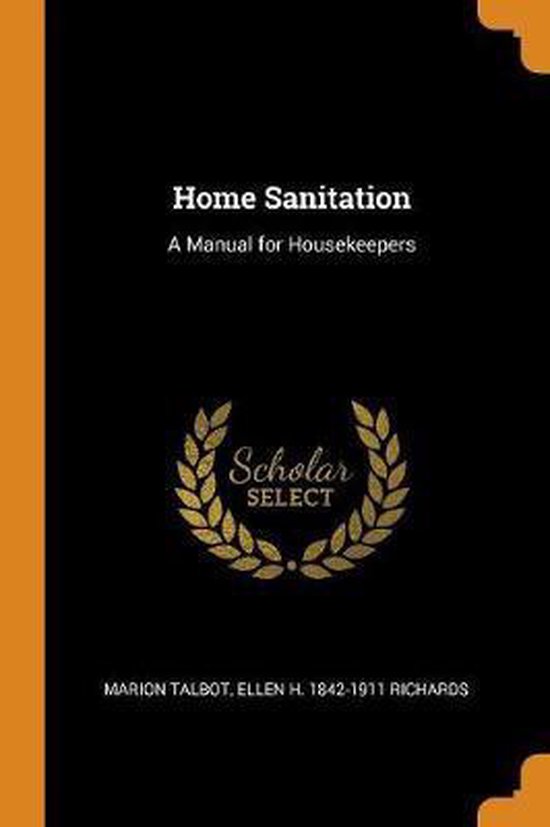 Home Sanitation, Marion Talbot | 9780342806218 | Boeken | bol.com