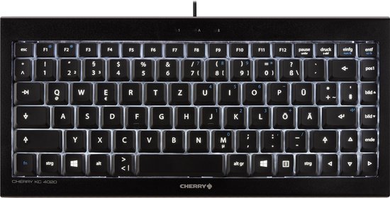 CHERRY KC 4020 toetsenbord USB QWERTY Amerikaans Engels Zwart | bol