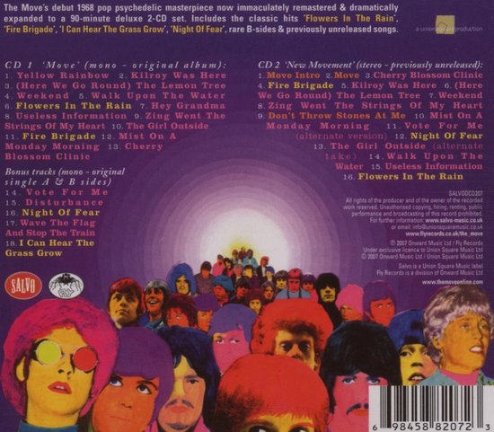 Move, The Move | CD (album) | Muziek | bol