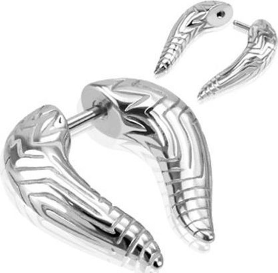 Septum piercing bull horns ©LMPiercings | bol.com