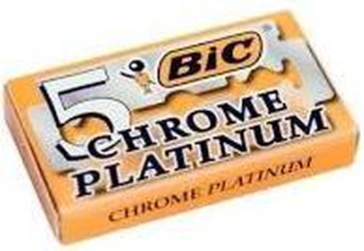 Bic Chrome Platinum Razor Blades 5pcs | bol