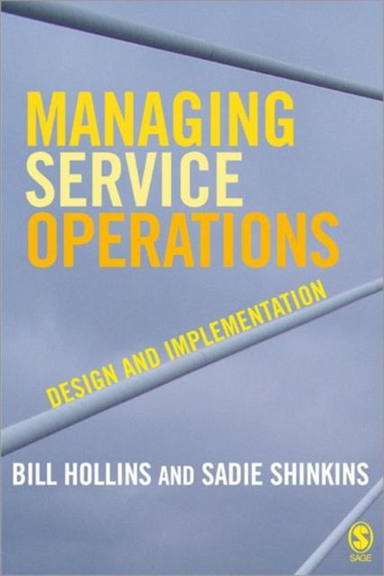Managing Service Operations | 9781412929530 | William J Hollins ...