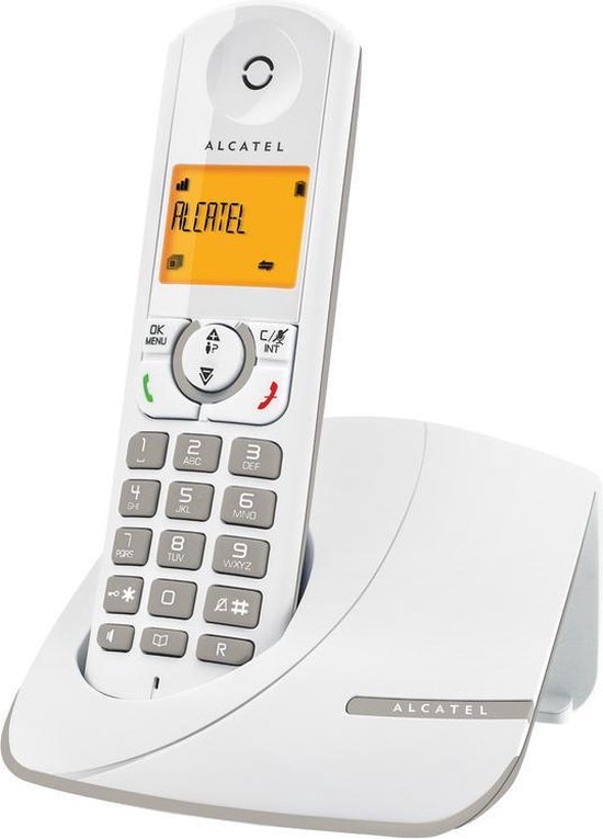 Alcatel F330 GRY - DECT telefoon - Grijs | bol.com