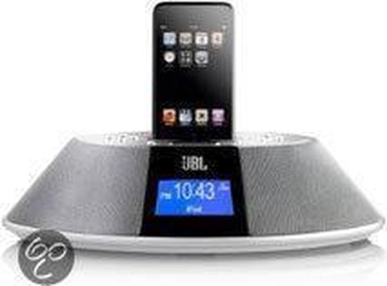 JBL On Time 200 ID iPod Dock - Aluminium | bol.com