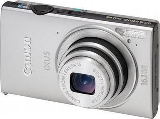 Canon IXUS 240 HS - Zilver | bol