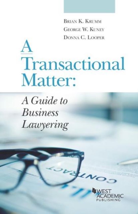 Coursebook-A Transactional Matter | 9780314289087 | Brian K. Krumm ...