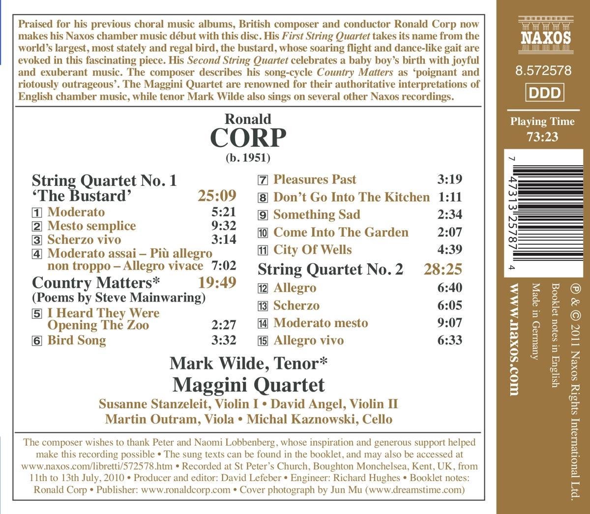 String Quartets 1 & 2, Mark Wilde | CD (album) | Muziek | bol.com