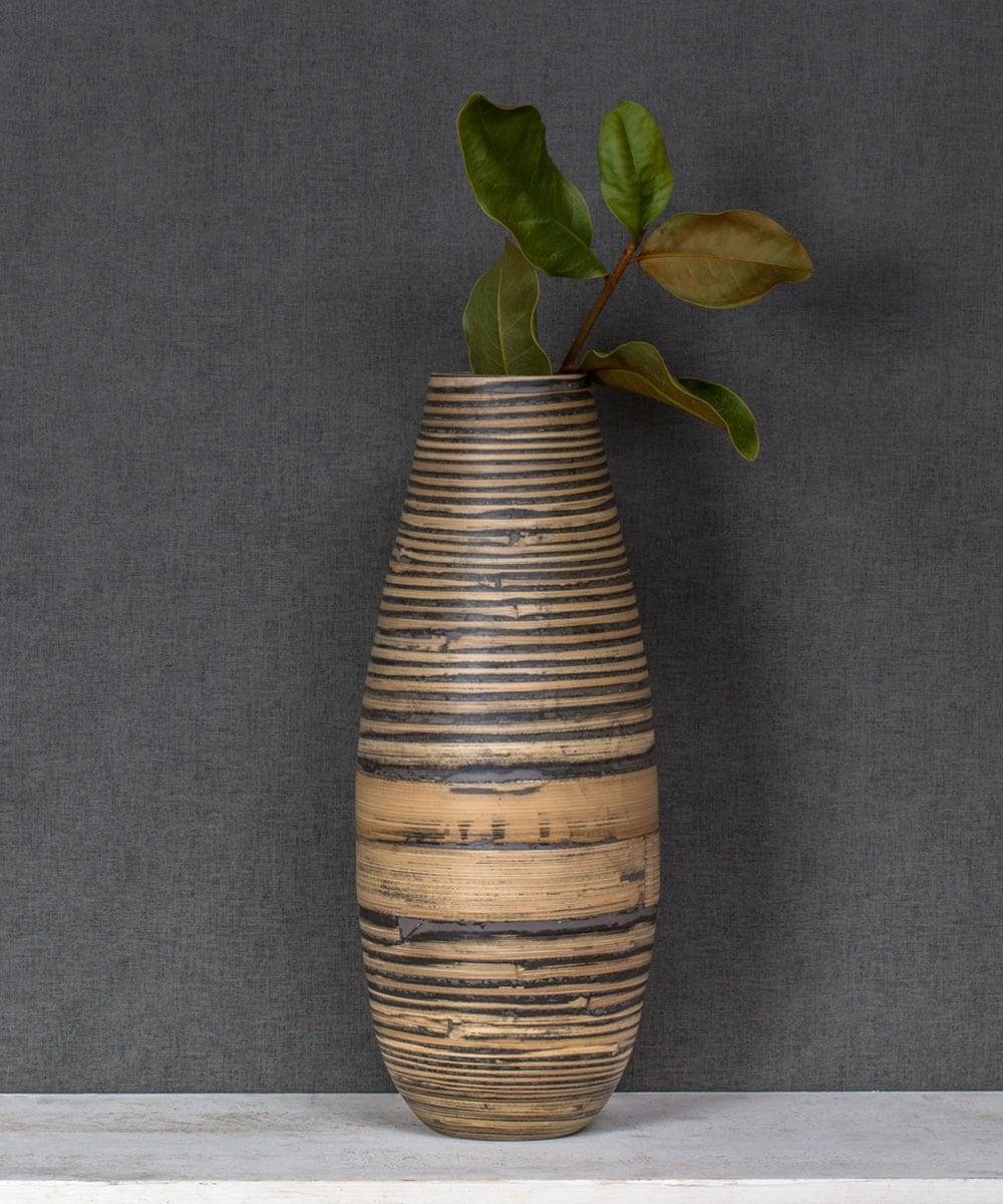 Dassie Artisan Vaas – Myung – Large – Bamboe | bol.com