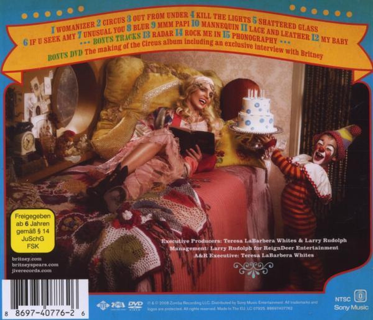Circus (Deluxe Edition), Britney Spears | CD (album) | Muziek | bol.com
