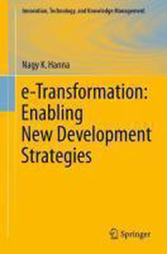 e-Transformation: Enabling New Development Strategies | 9781441978431 ...