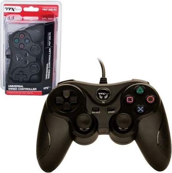 Universal Wired USB Controller Black (TTX Tech) | bol.com